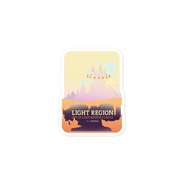 Light Region Sticker – 4thewords Merch Store