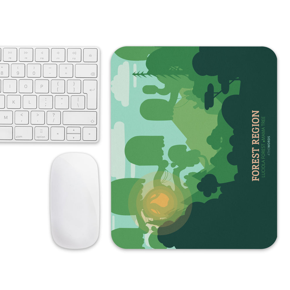 Forest Region Mouse Pad – 4thewords Merch Store